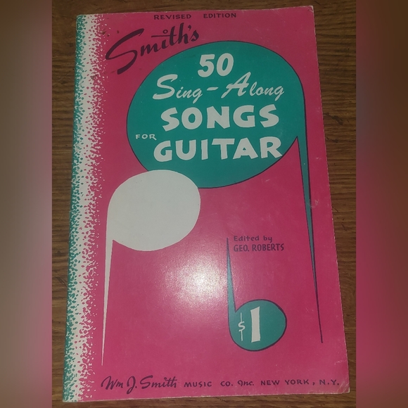 WM J. Smith Music Co | Other | Smiths 5 Sing Along Songs For Guitar ...